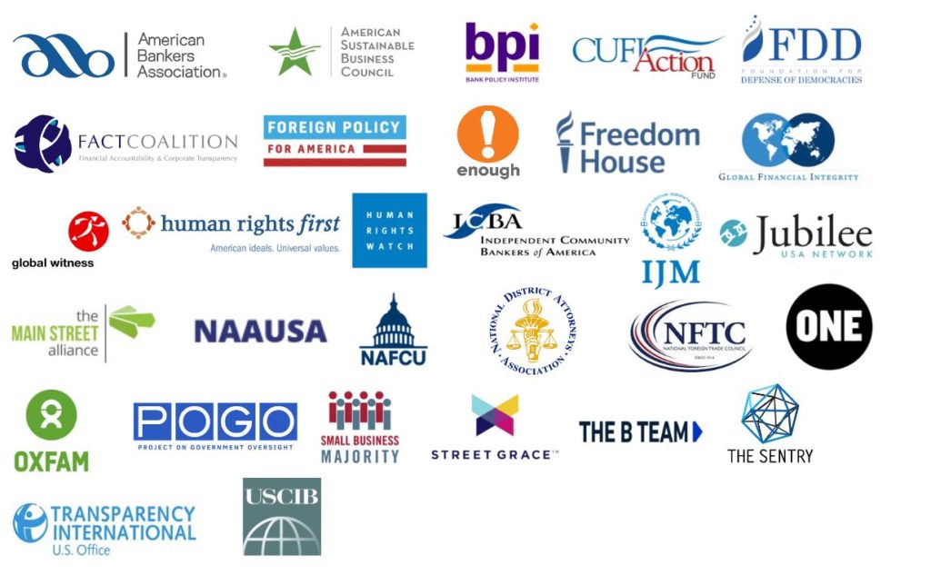 Diverse Coalition Supports Including Corporate Transparency Act in the ...